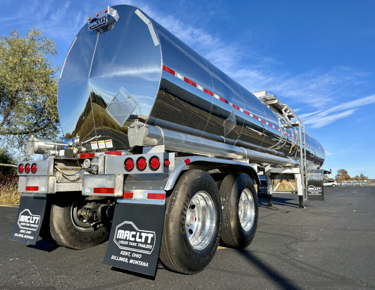 DOT 407 Stainless Steel - MAC LTT Liquid Tank Trailers